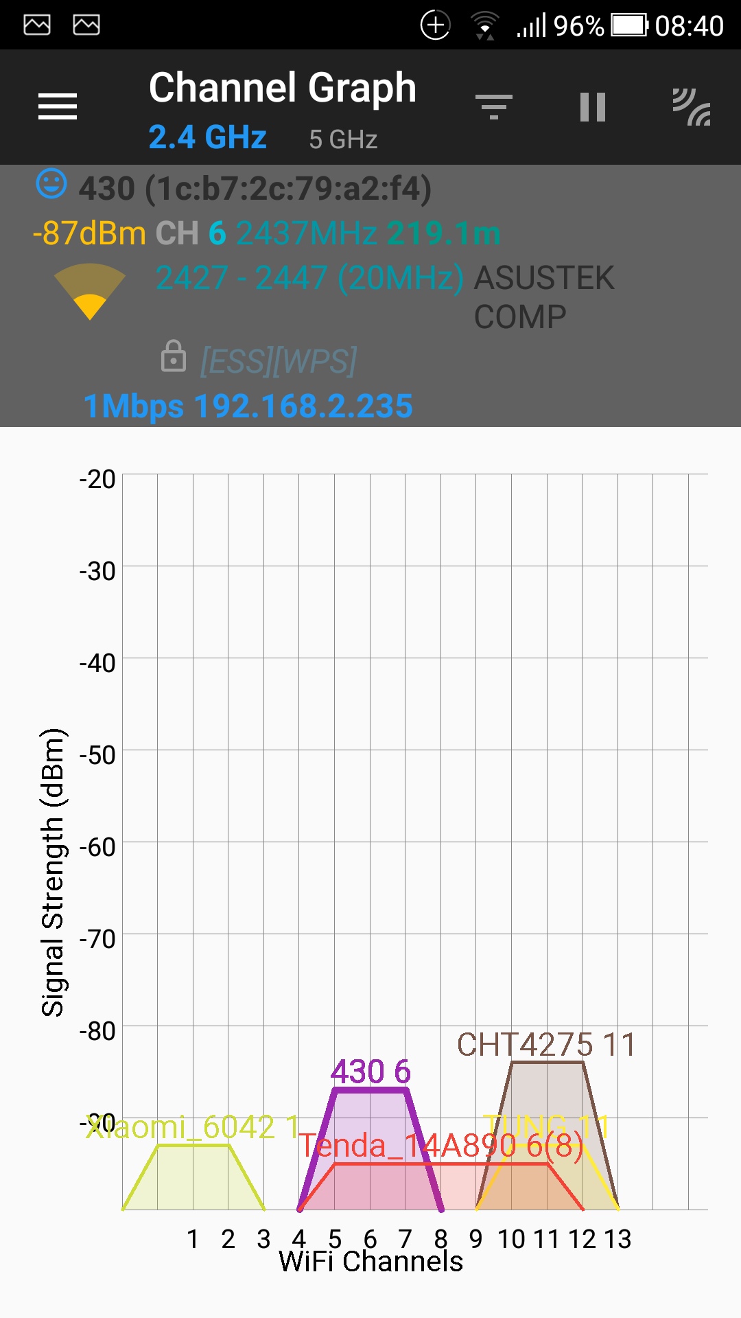 Issue using 1 second scan interval · Issue #182 · VREMSoftwareDevelopment/WiFiAnalyzer · GitHub