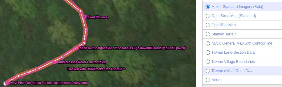 Trace text background assumed to be always dark · Issue #8055 · openstreetmap/iD · GitHub