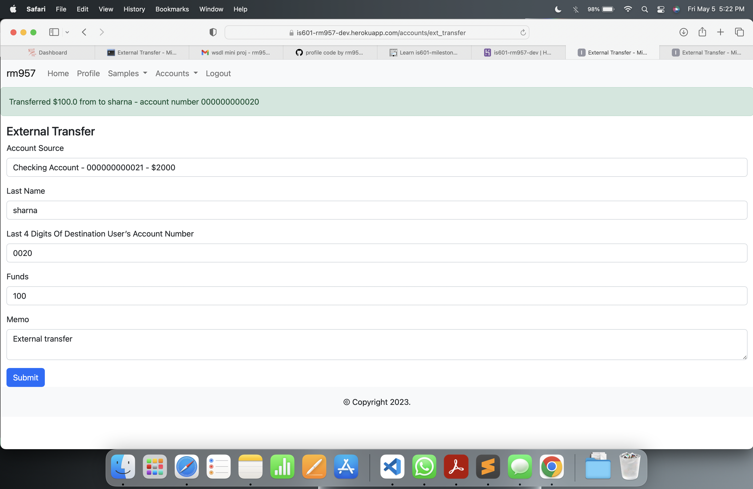 GitHub - mricha828/Bank-Web-App: Web Application for Banking