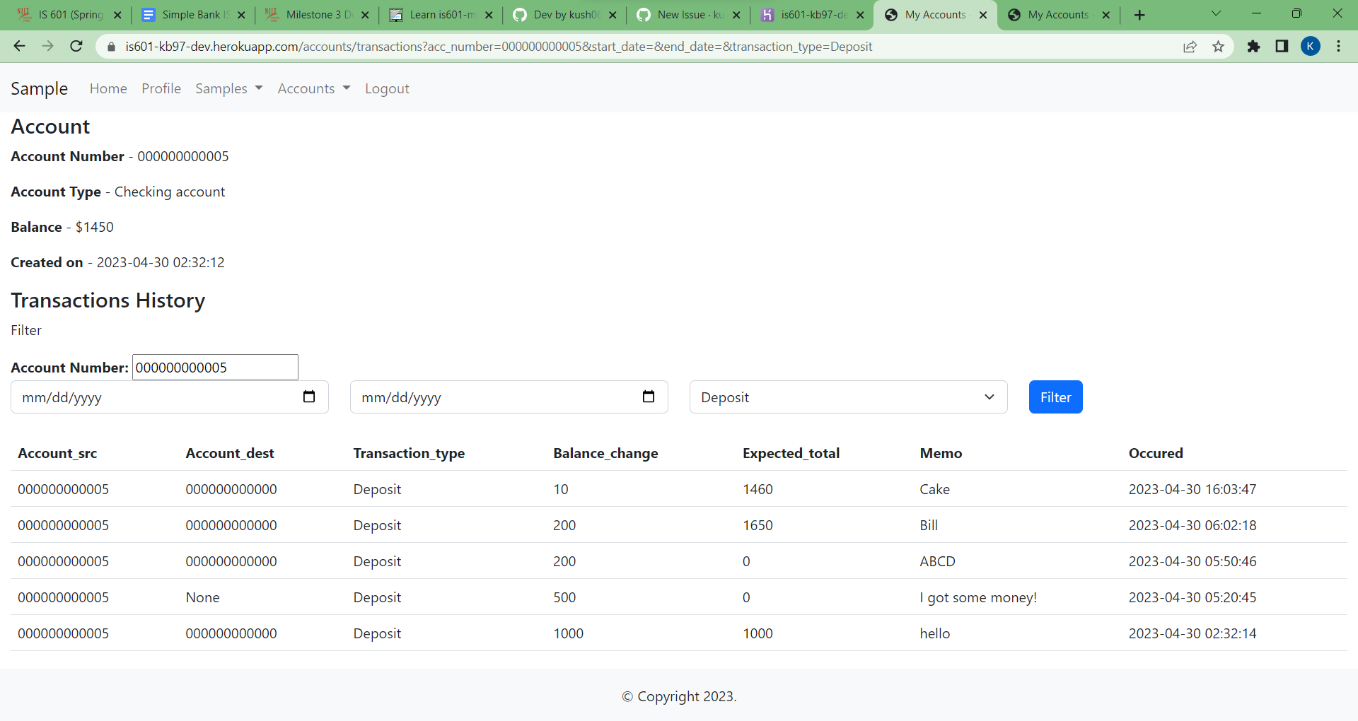 GitHub - kushb98/Secure-Bank-Web-Application: Repository for IS601-Spring-23 - Bank Web Application
