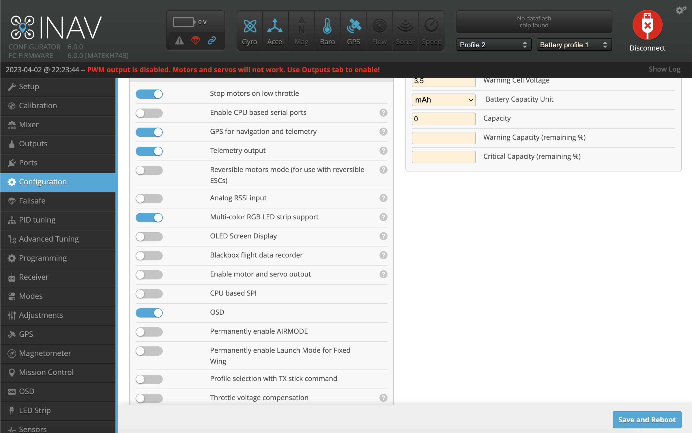 No OSD w/ DJI 03 Air/Goggles 2/ Matek w743 wlite · Issue #8941 · iNavFlight/inav · GitHub