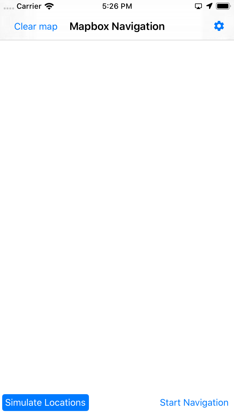 Example app shows blank map after ending navigation · Issue #2155 · mapbox/mapbox-navigation-ios ...