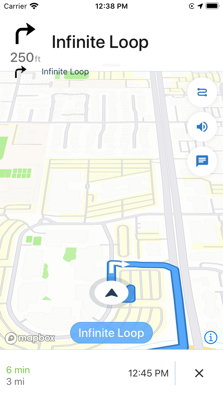 CarPlay shows night style when simulating locations · Issue #1702 · mapbox/mapbox-navigation-ios ...