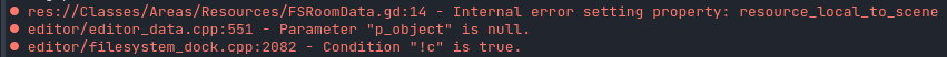 Internal Error setting resource_local_to_scene in _init() of resorce that uses the @tool ...