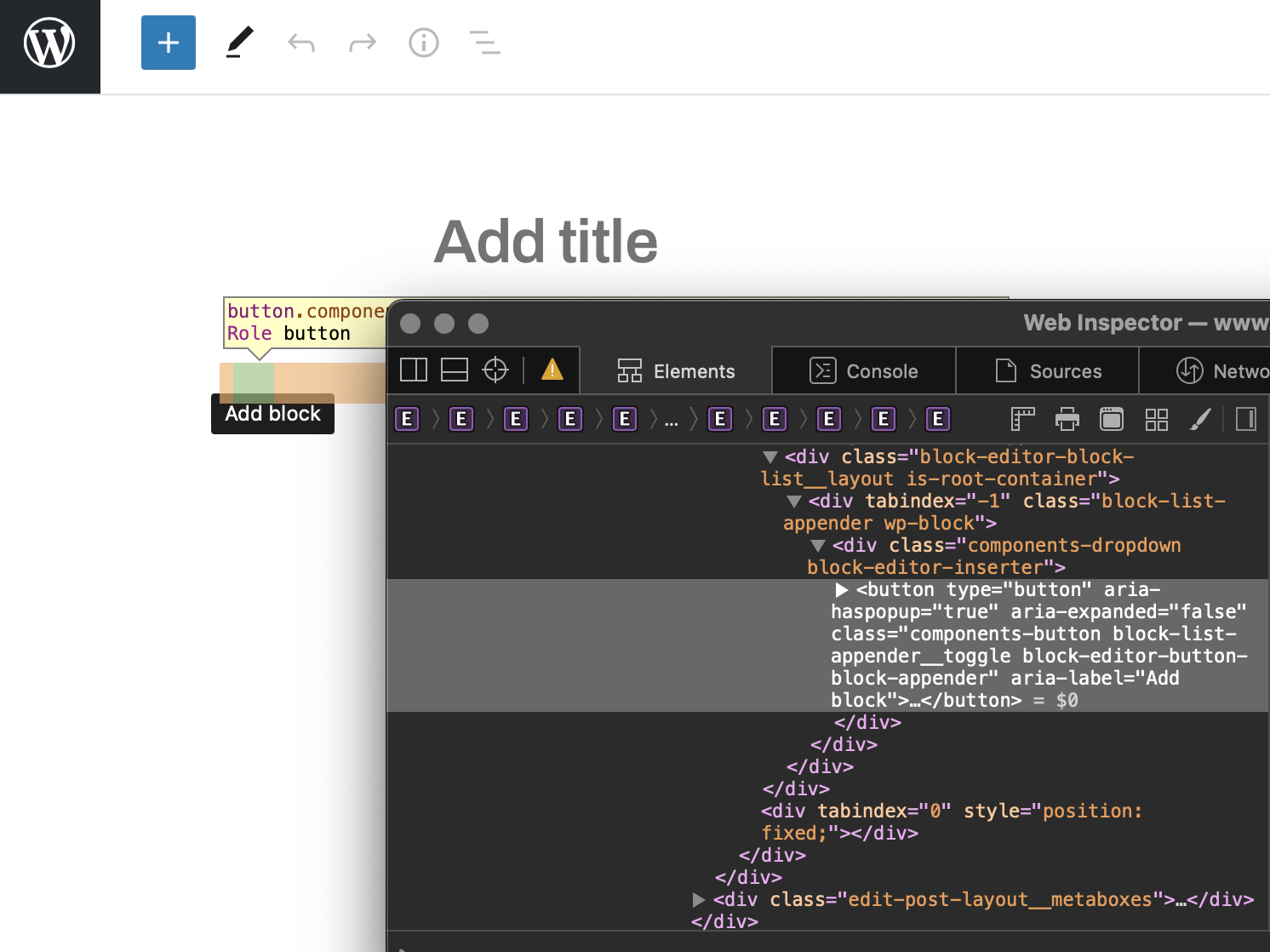 Missing appender for post types without `core/paragraph` support · Issue #32891 · WordPress ...