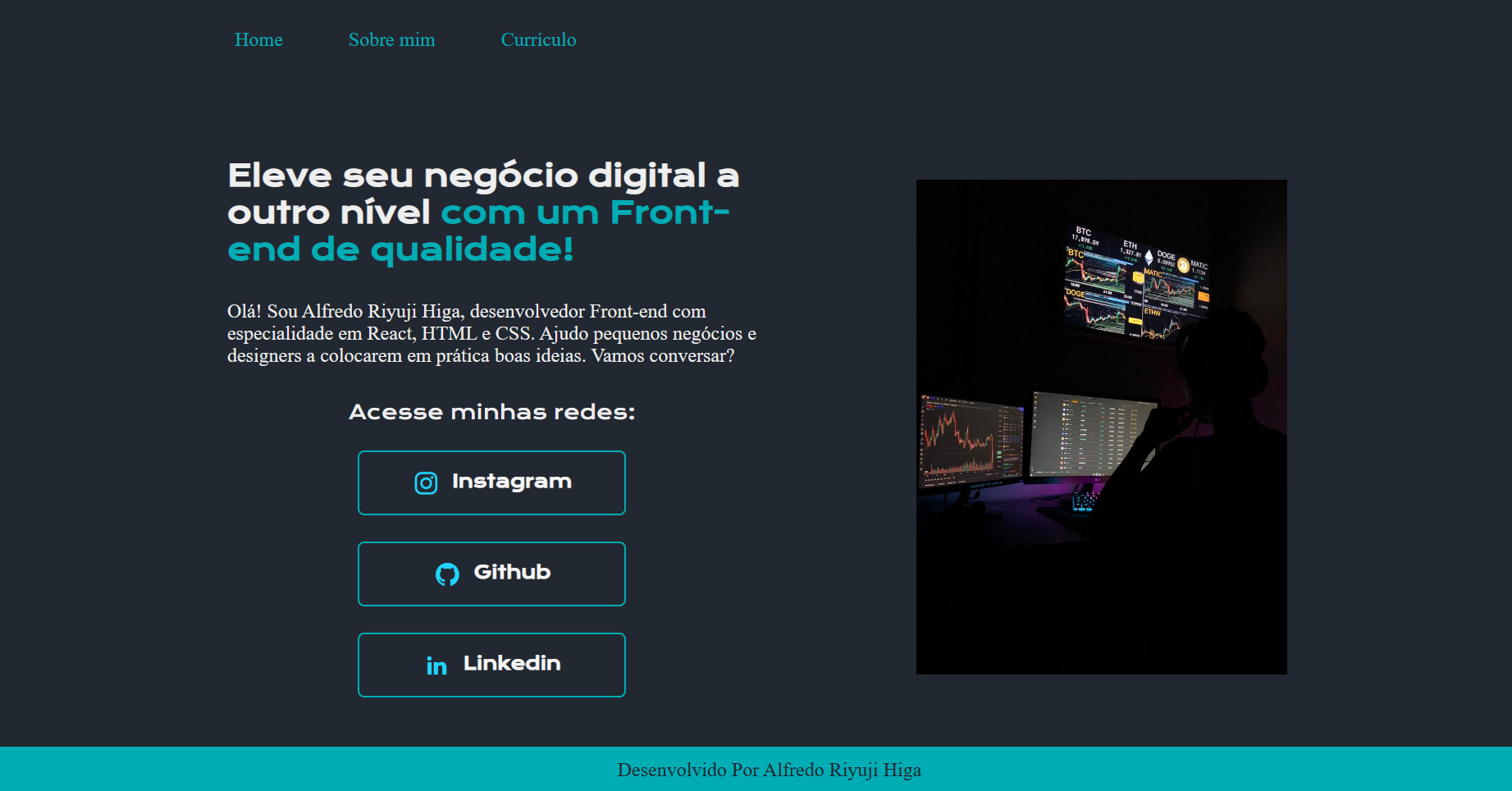 Github Higasgportfolio Meu Primeiro Portfólio Desenvolvido Através Dos Cursos De Html E Css 