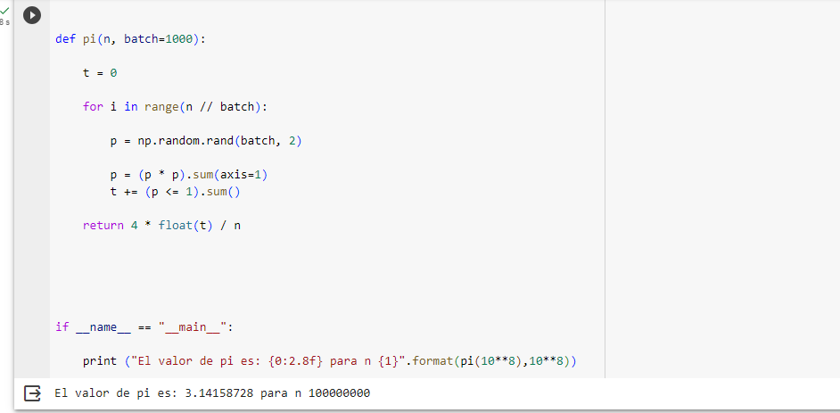 GitHub - RodolfoEsteban1311/Calcular-PI: Codigo para calcular PI metodo Montecarlo