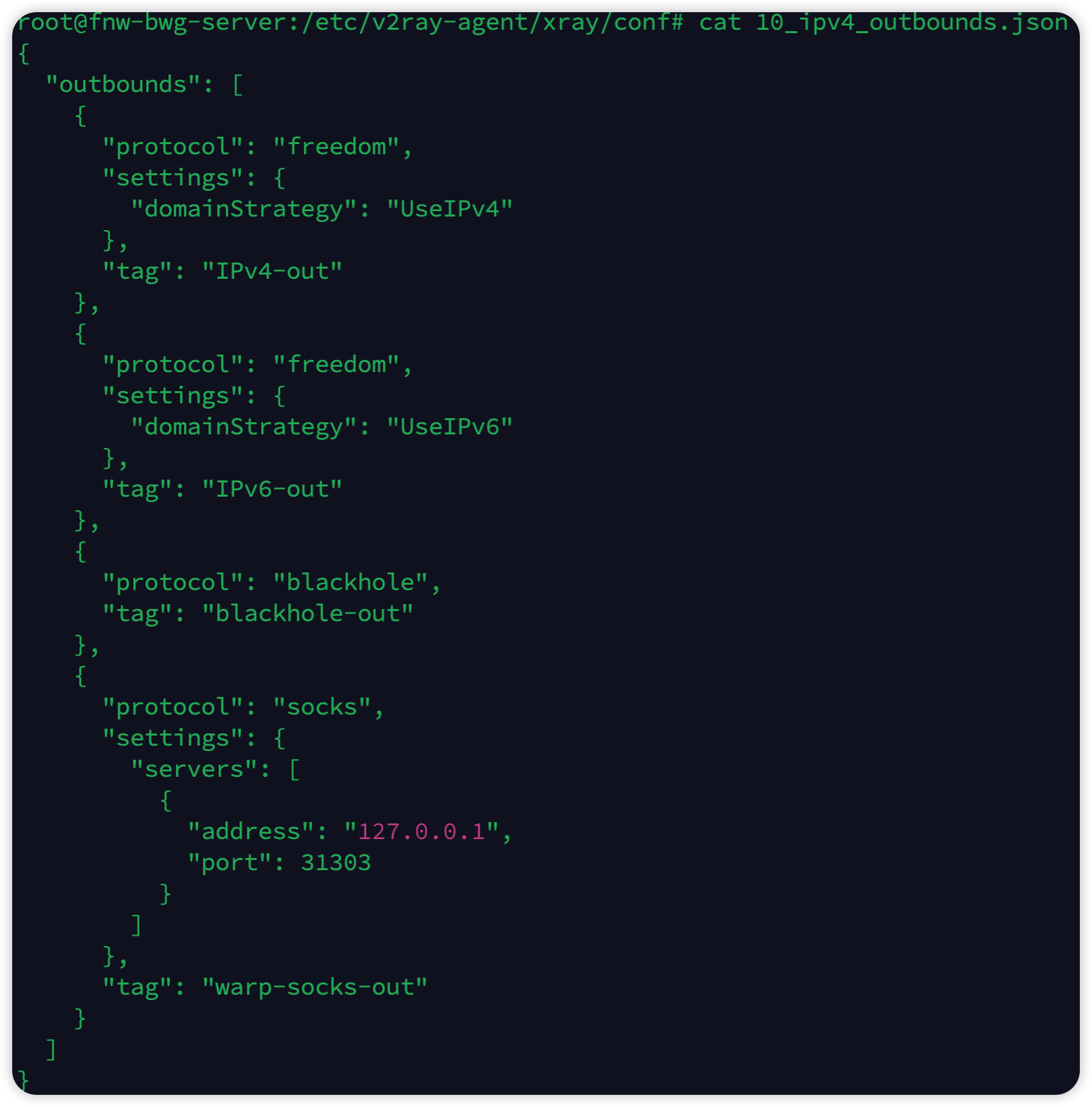 warp分流后启动xray出错。 · Issue #587 · mack-a/v2ray-agent · GitHub