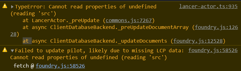 Bug Cannot Read Properties Of Undefined Reading Src Error Occurs When Attempting To