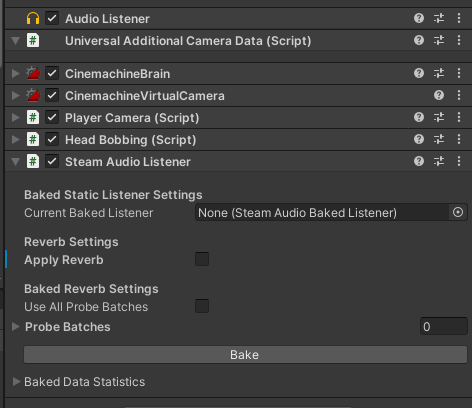 [Unity] Not all sound sources work after baking · Issue #272 · ValveSoftware/steam-audio · GitHub