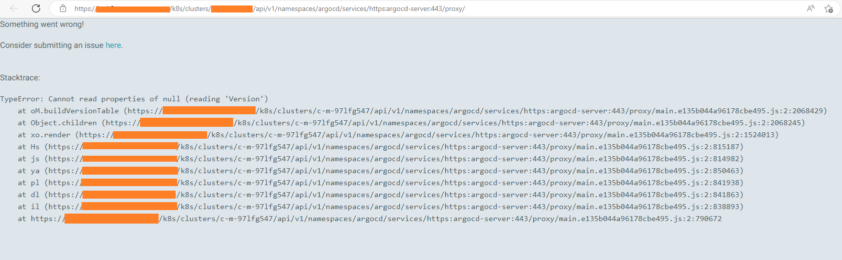 Can not open ArgoCD UI after Helm Install using rancher · Issue #10413 · argoproj/argo-cd · GitHub