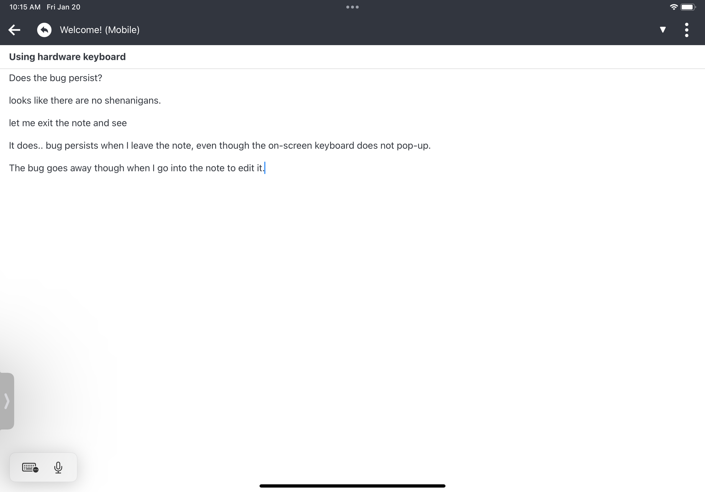 App Moves Entire UI to the Top After Editing A Note · Issue #7640 · laurent22/joplin · GitHub