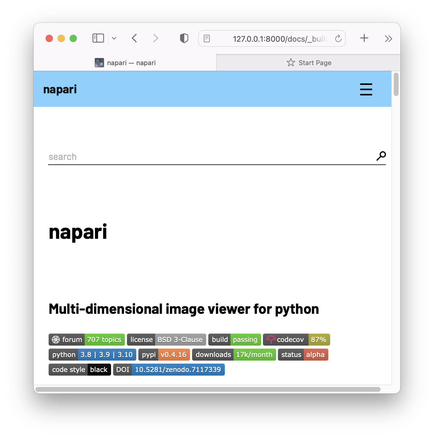 Icon for napari in web-browser · Issue #4897 · napari/napari · GitHub