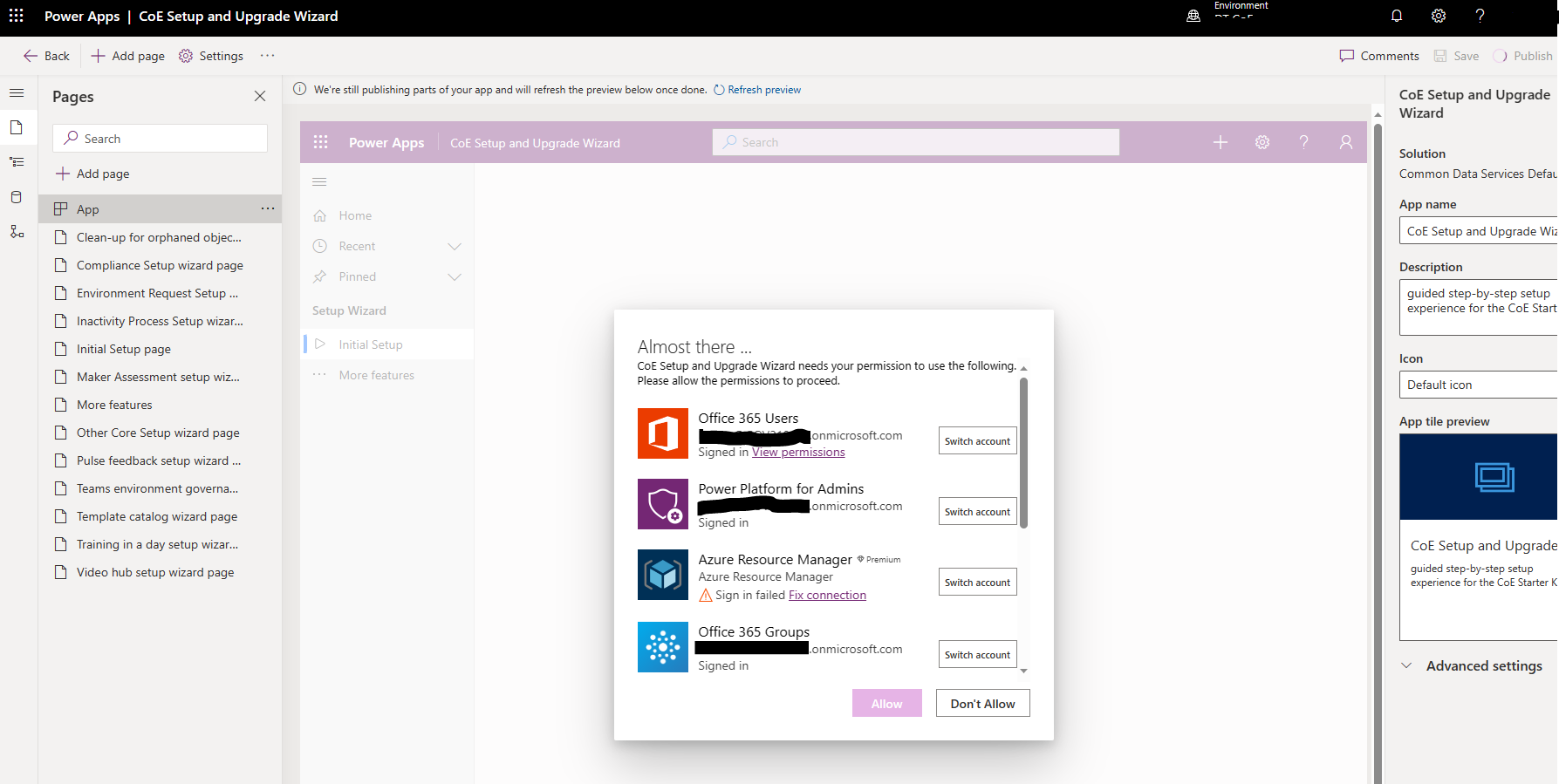 [CoE Starter Kit - BUG] Azure Resource Manager connector and GCC · Issue #6569 · microsoft/coe ...