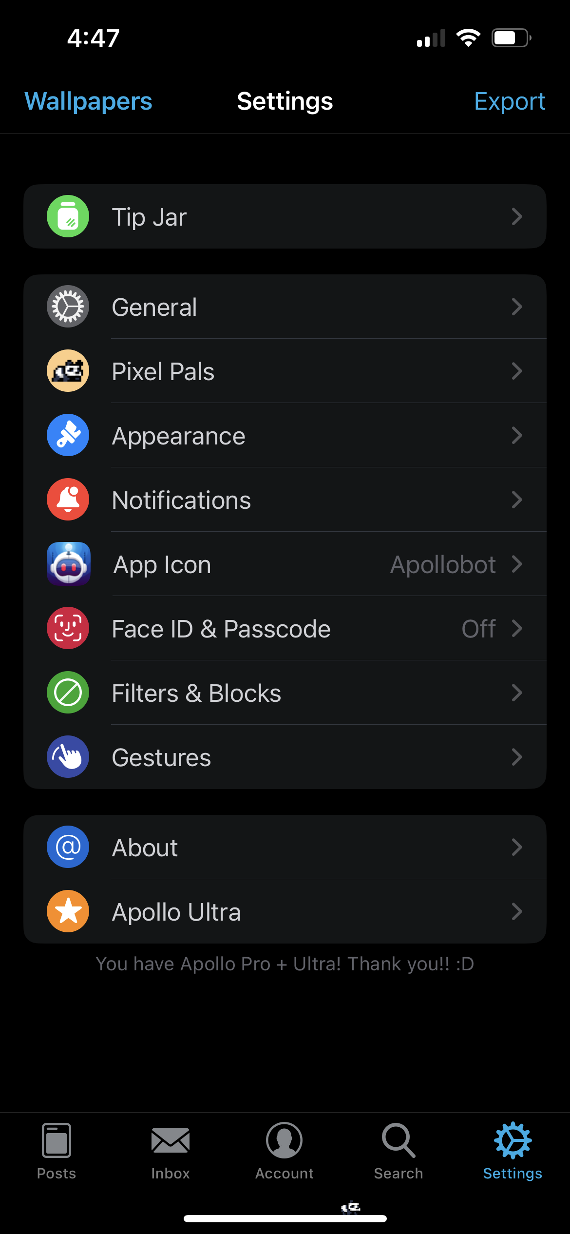 Not being able to cancel the refund for Apollo Ultra (No active unlock found) · Issue #2090 ...