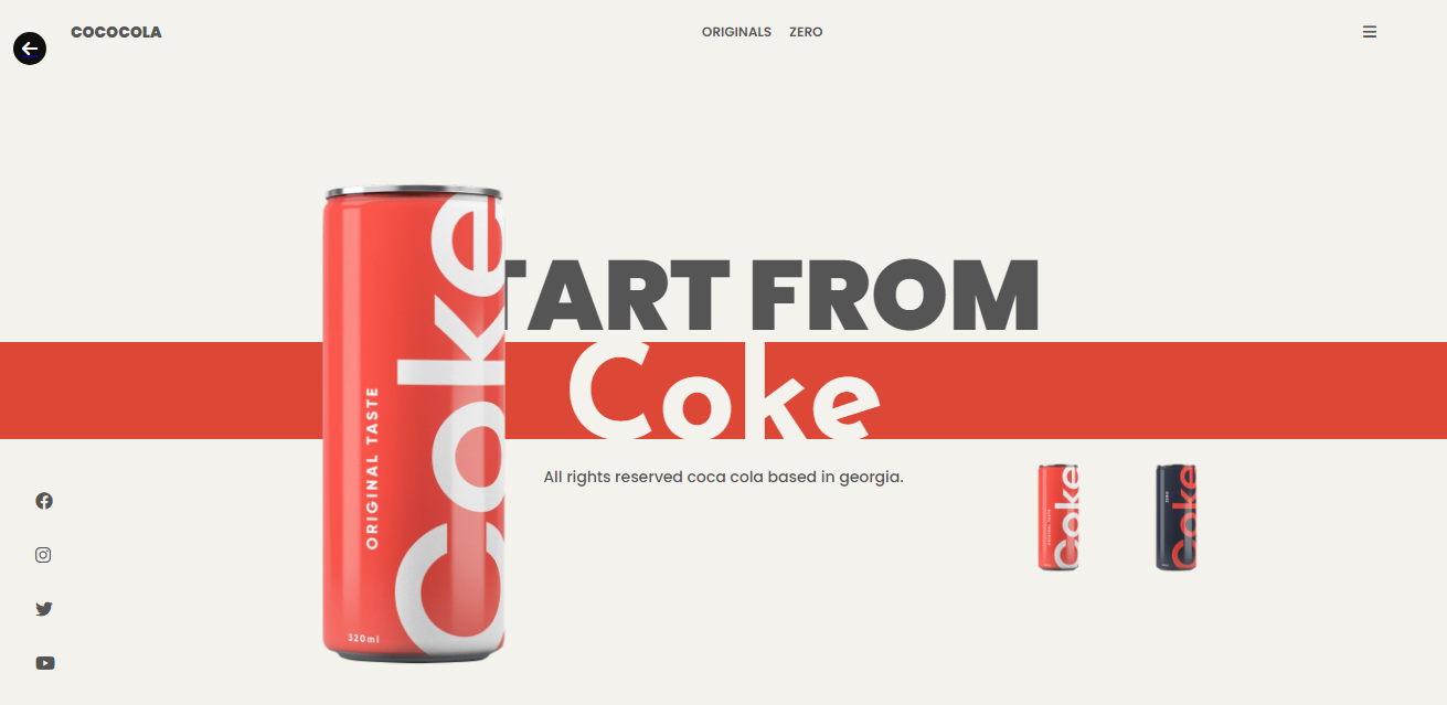 GitHub - AlokTiwari5/gsap-animation: Designed Coke webpage using gsap ...