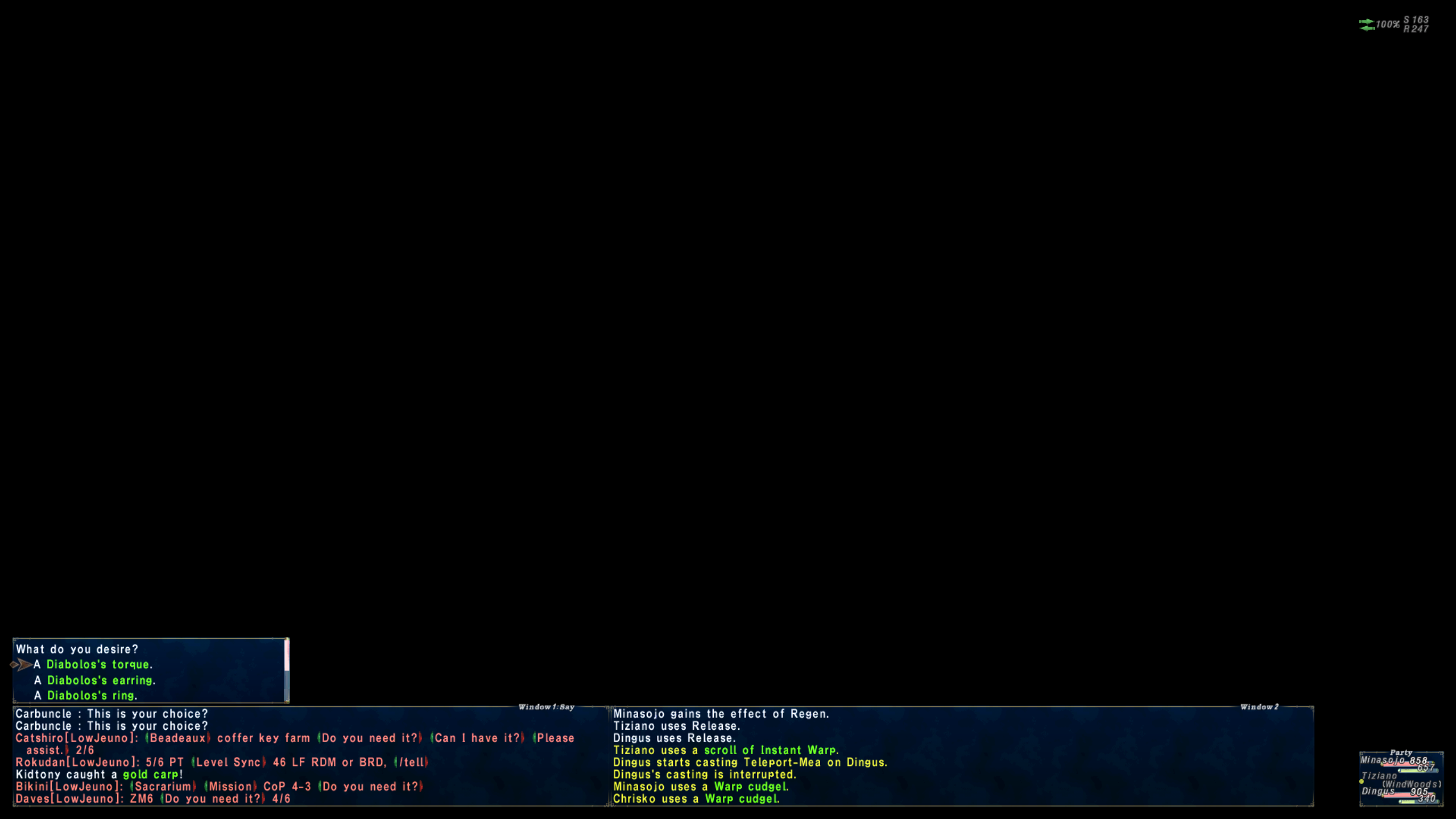 🐛 Quest Reward Selection Issue: Waking Dreams · Issue #2768 · AirSkyBoat/AirSkyBoat · GitHub