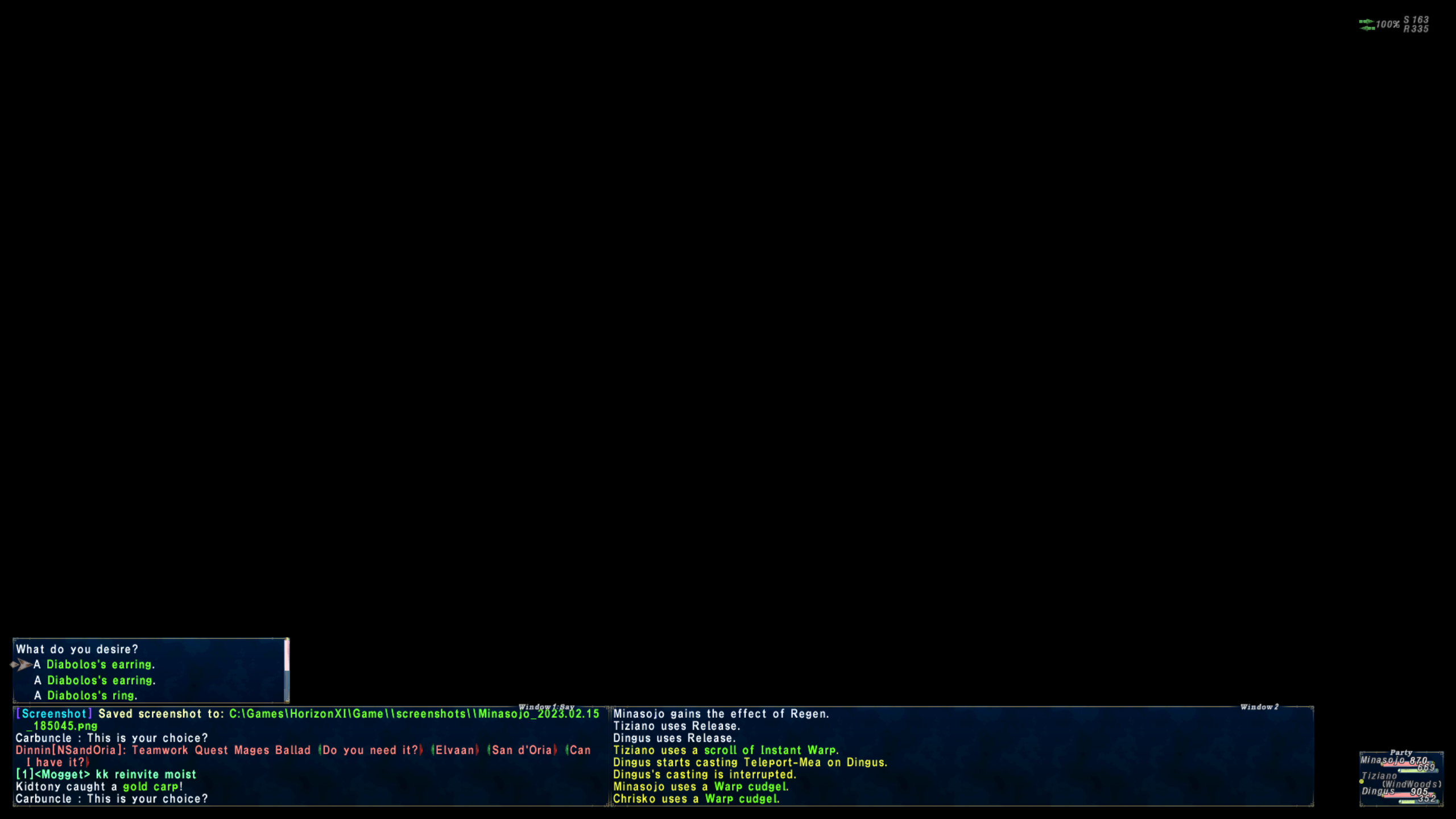 🐛 Quest Reward Selection Issue: Waking Dreams · Issue #2768 · AirSkyBoat/AirSkyBoat · GitHub