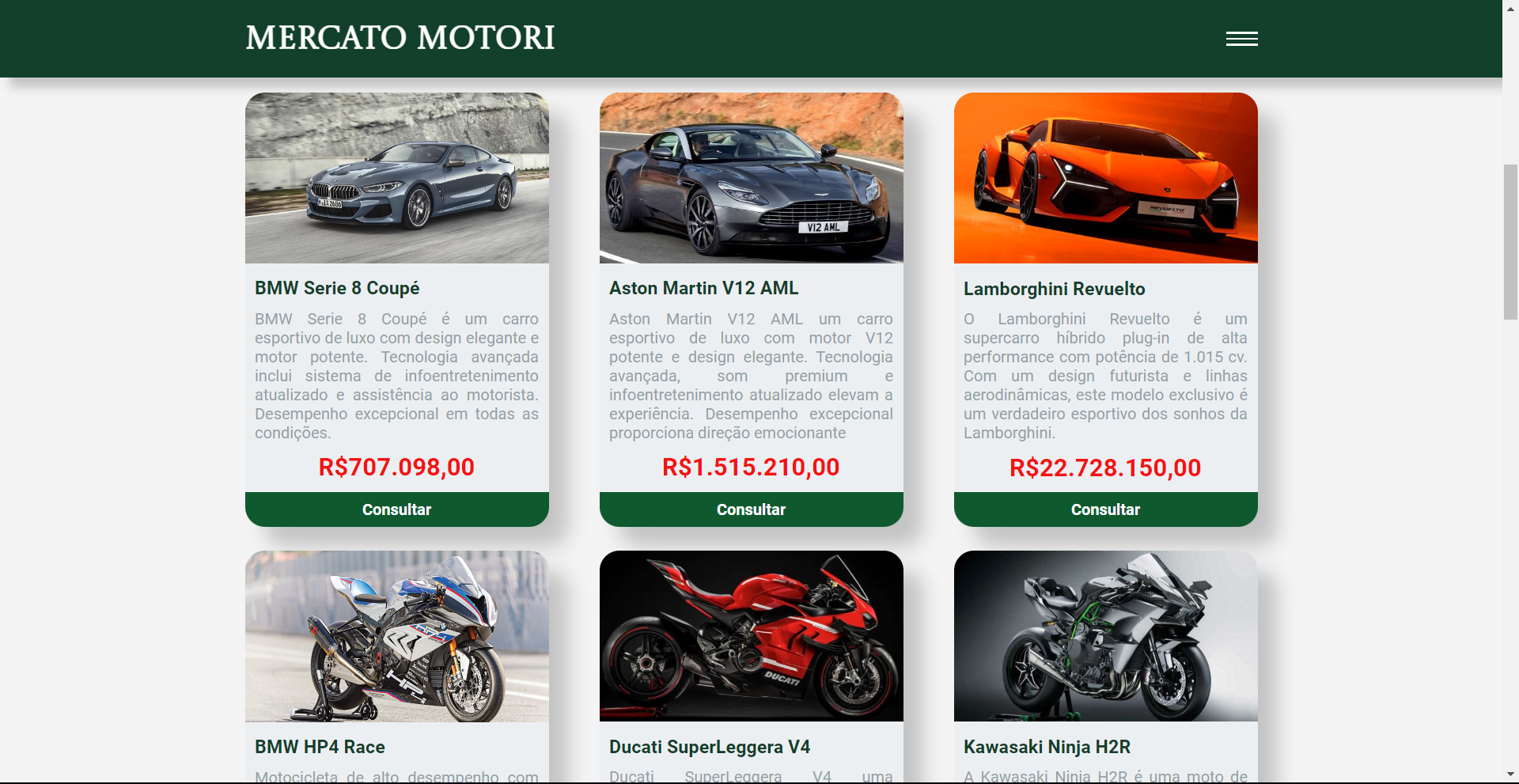 GitHub - fde95/MercatoMotori