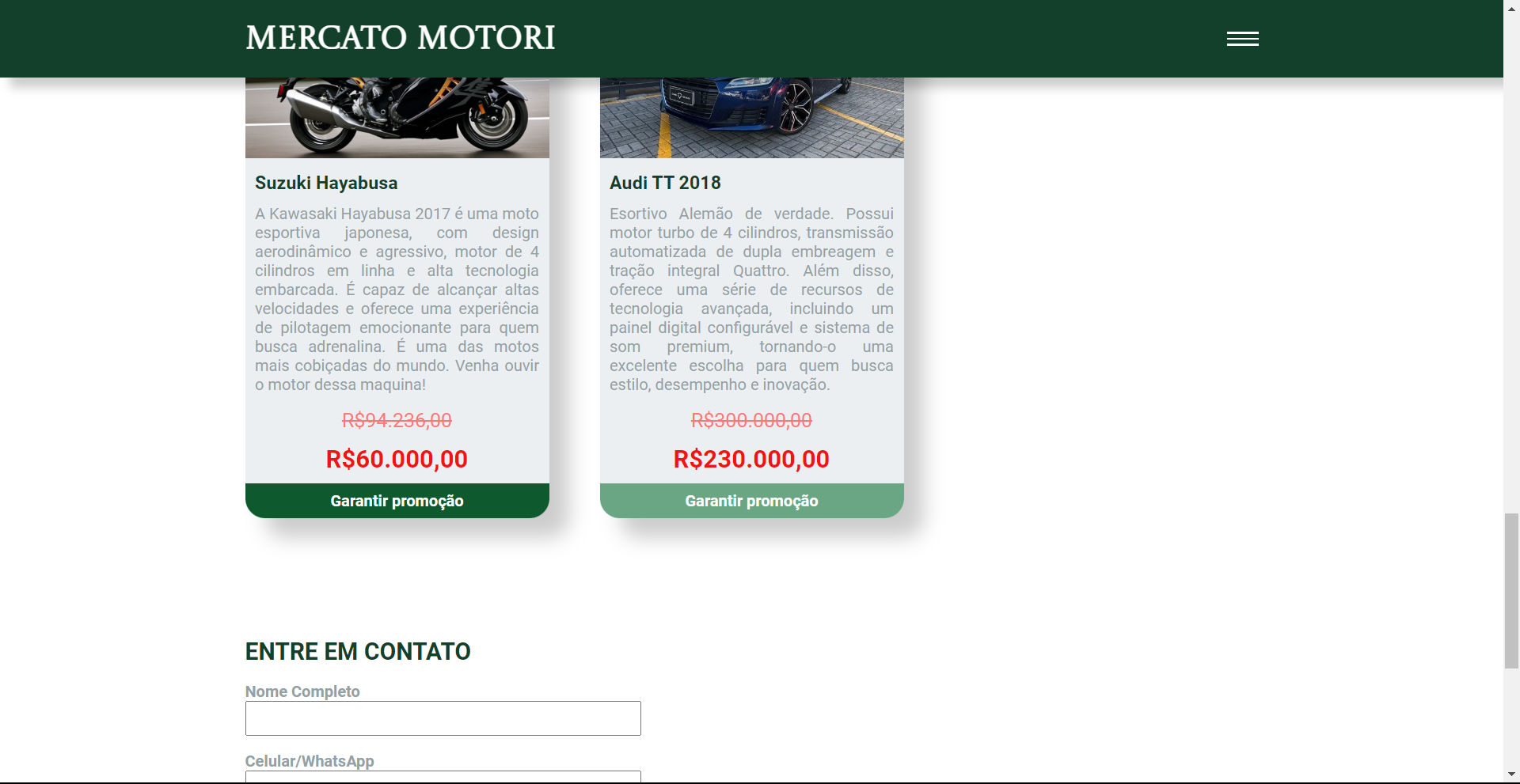 GitHub - fde95/MercatoMotori