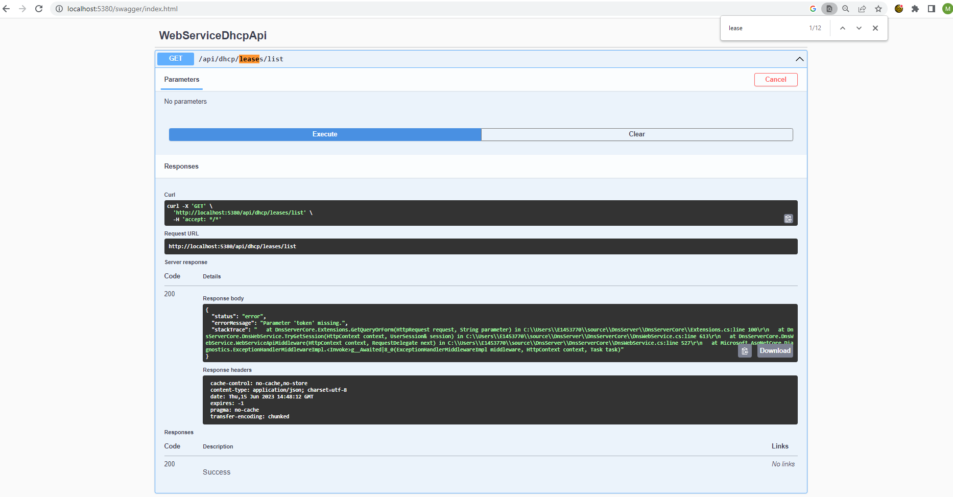 Swagger / OpenAPI and dotnet client for the api · Issue #473 · TechnitiumSoftware/DnsServer · GitHub