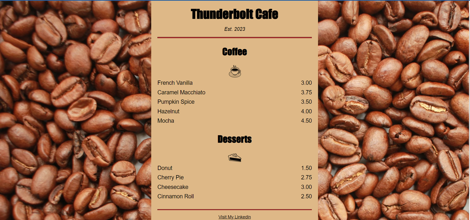 GitHub - JisooKang03/Cafe