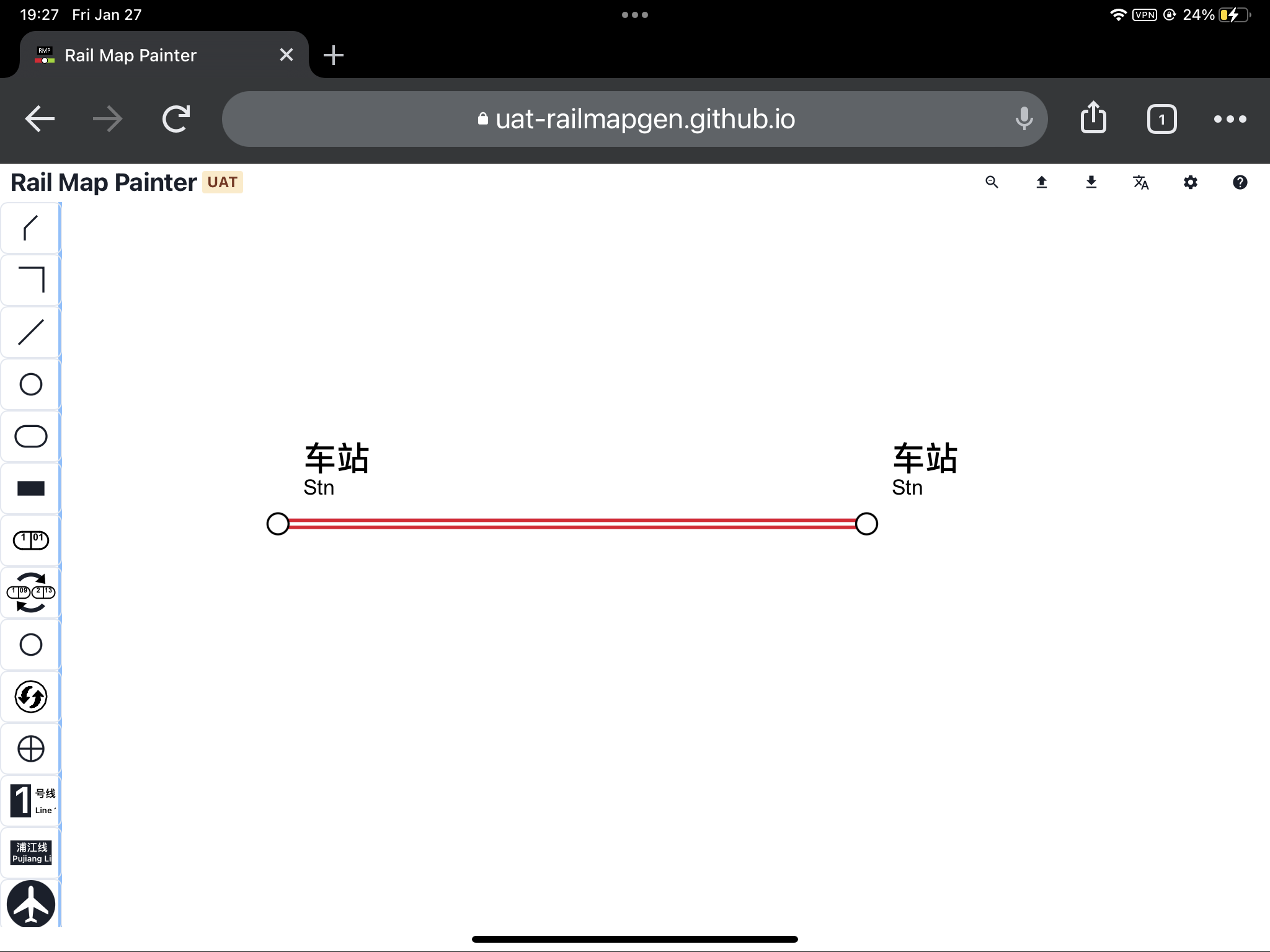 UAT测试 · Issue #161 · railmapgen/rmp · GitHub