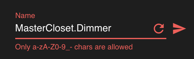 [Bug]: Cannot use a period "." when renaming a node · Issue #2327 · zwave-js/zwave-js-ui · GitHub