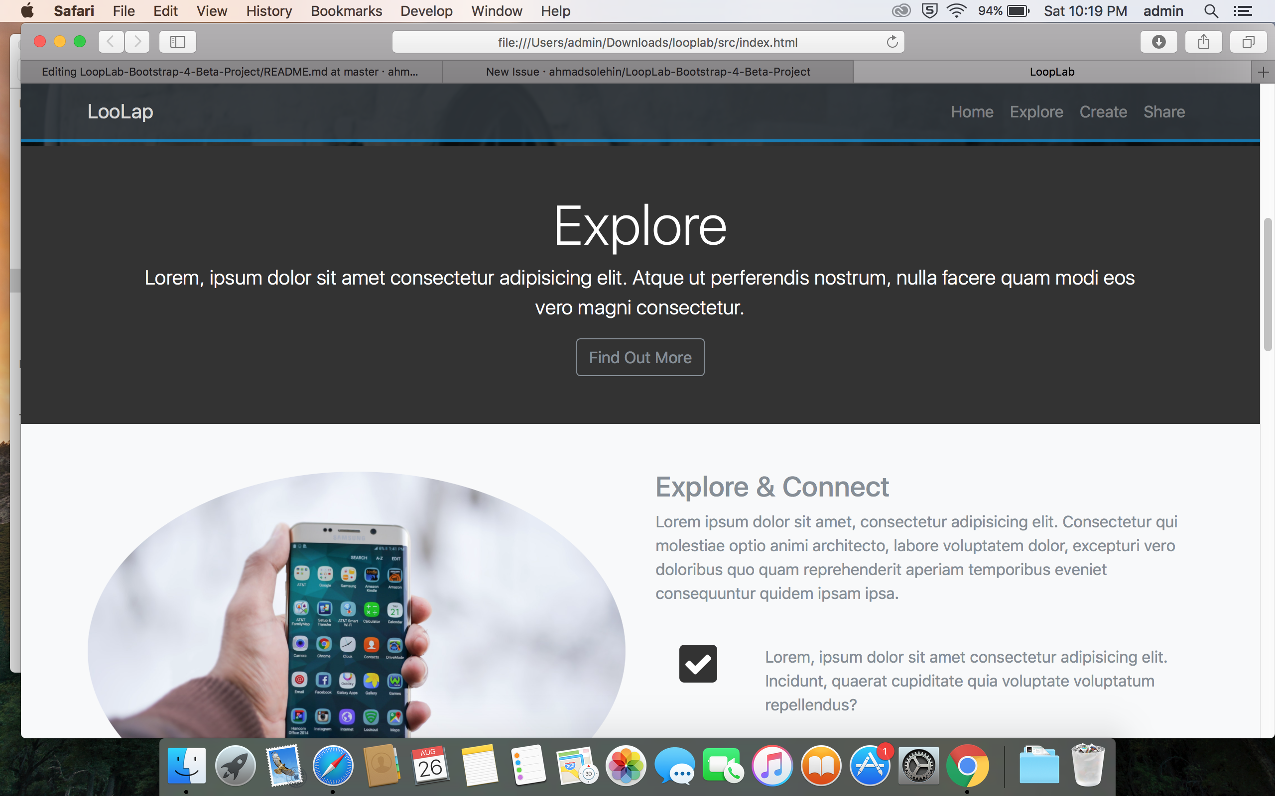 GitHub - ahmadsolehin/LoopLab-Bootstrap-4-Beta-Project: LoopLab Theme Bootstrap 4