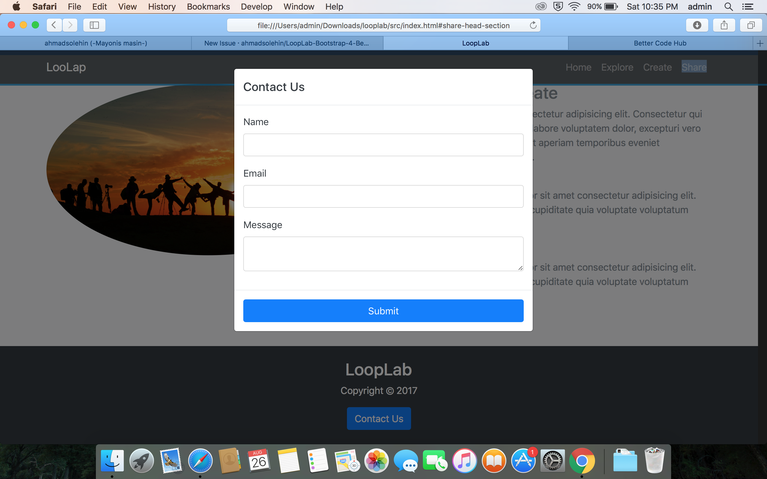GitHub - ahmadsolehin/LoopLab-Bootstrap-4-Beta-Project: LoopLab Theme Bootstrap 4
