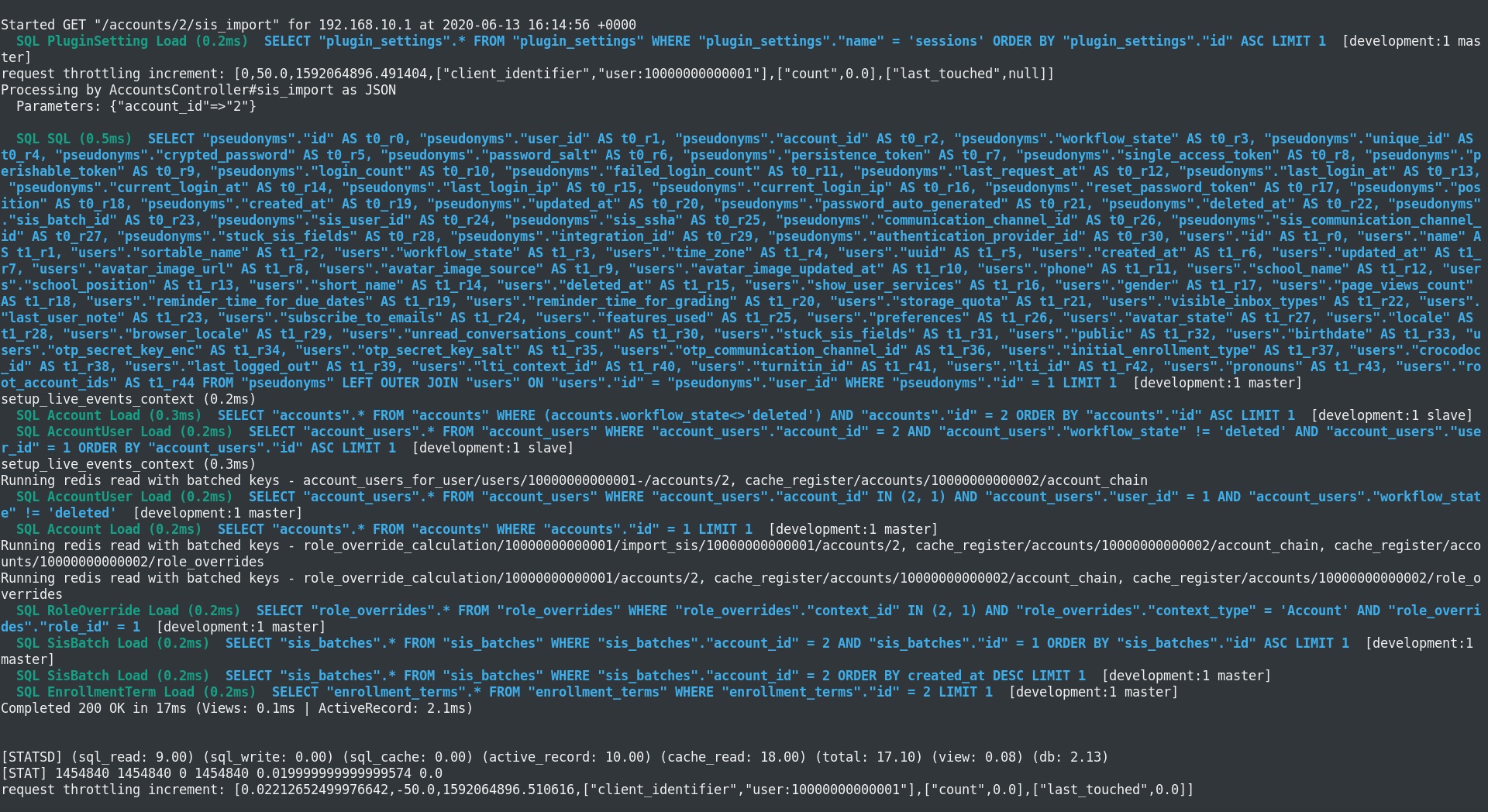 SIS import stuck in Processing CSV file · Issue #1650 · instructure/canvas-lms · GitHub