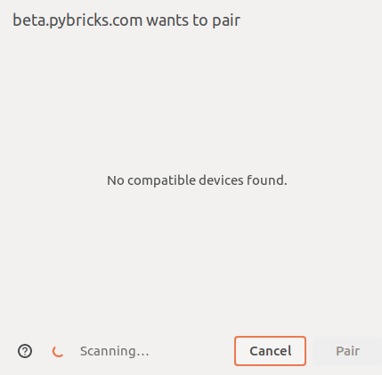 [Bug] Cannot find hub until removed from Bluetooth devices · Issue #380 · pybricks/support · GitHub