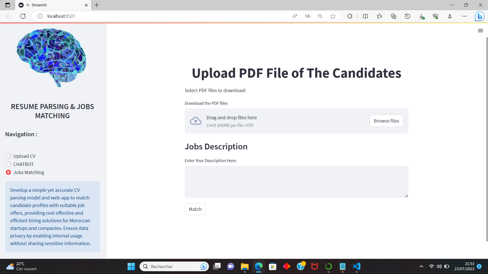 GitHub - YounesGuendoul/HR_ChatBot_Assistant_and_Jobs_matching: Develop a simple yet accurate ...
