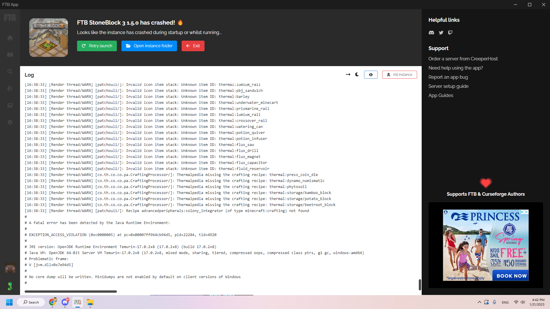 Stone Block 3 Crash · Issue #2554 · FTBTeam/FTB-Modpack-Issues · GitHub