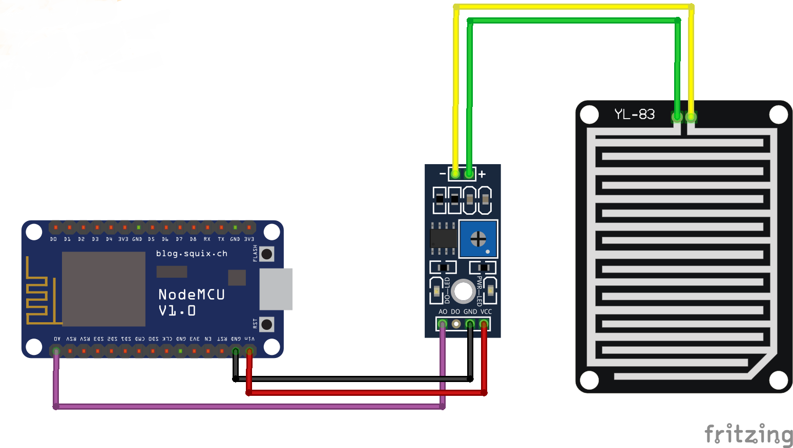 Github Ihamzamaqesp8266 With Rain Sensor Via Blynk The Objective Of 1461