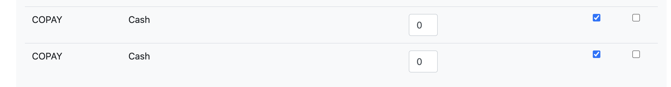 cannot delete `COPAY` row on fee sheet · Issue #6200 · openemr/openemr · GitHub