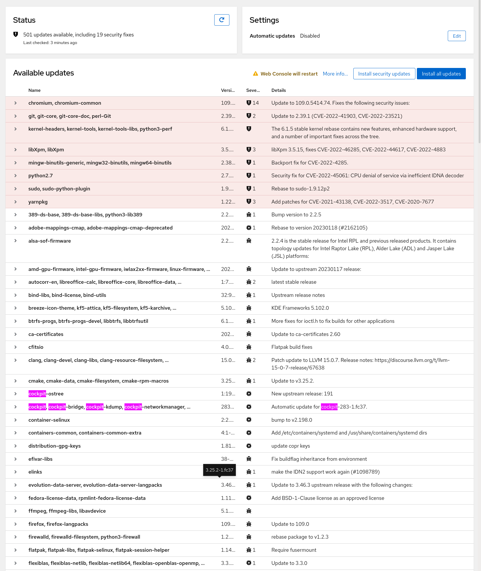 cockpit-ostree gets incorrectly reinstalled on Fedora Workstation after ...