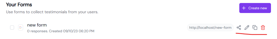 Feat Enhancement Request Implement Share Copy And Delete Actions For Forms · Issue 112 
