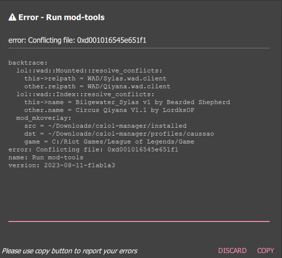 how do i fix it? · LeagueToolkit cslol-manager · Discussion #101 · GitHub