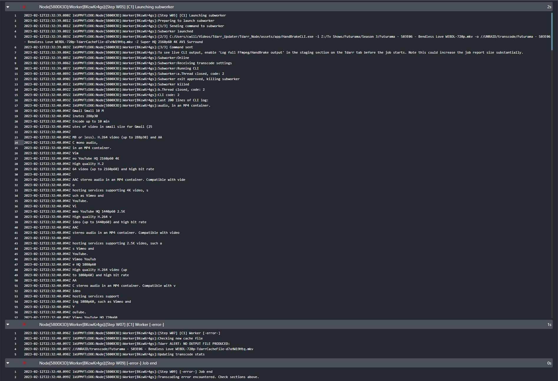 TdarrCacheFile isn't being found · Issue #715 · HaveAGitGat/Tdarr · GitHub