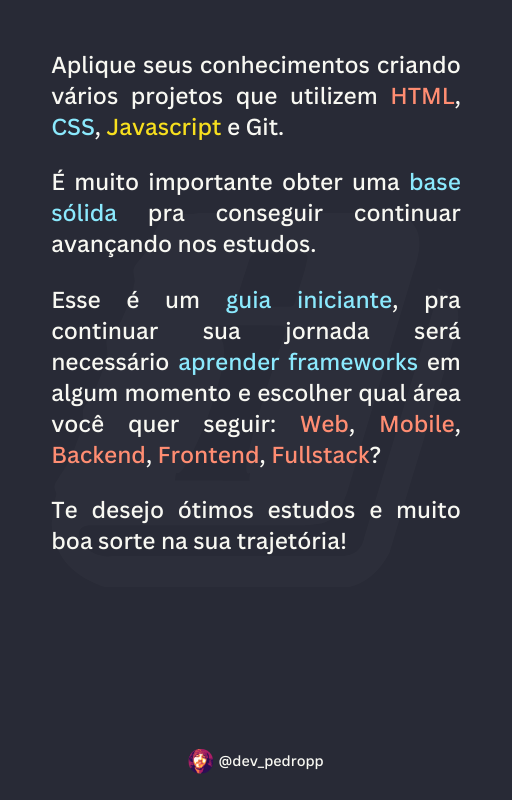 GitHub - DevPedroPPOficial/guia-estudos-programador-iniciante