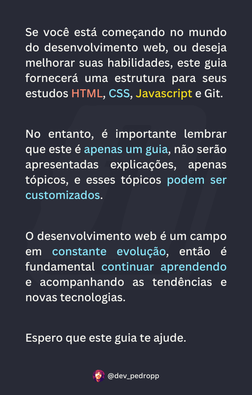 GitHub - DevPedroPPOficial/guia-estudos-programador-iniciante