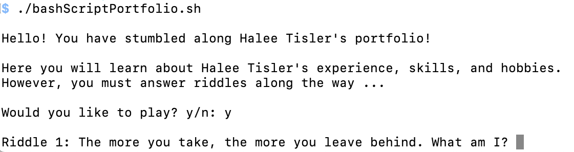 GitHub - halee-t/Bash-Script-Portfolio: Hello! Welcome to my little portfolio written in bash ...