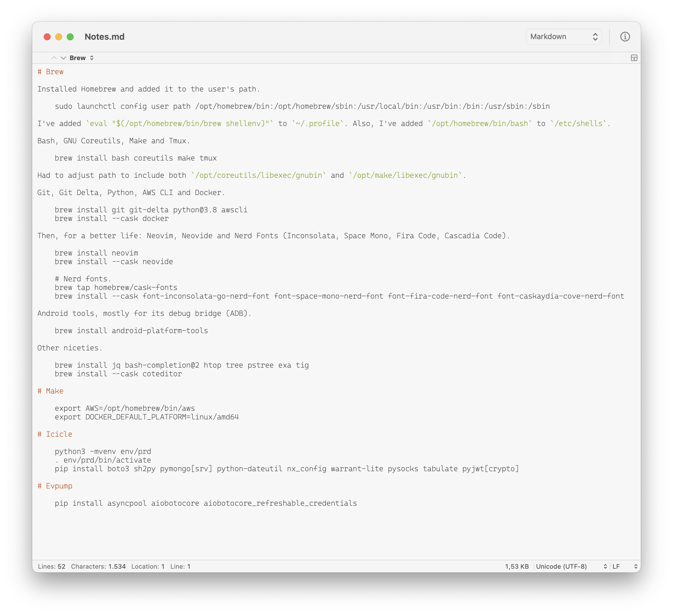 Fix codeblock regex for Markdown by viotti · Pull Request #1383 · coteditor/CotEditor · GitHub