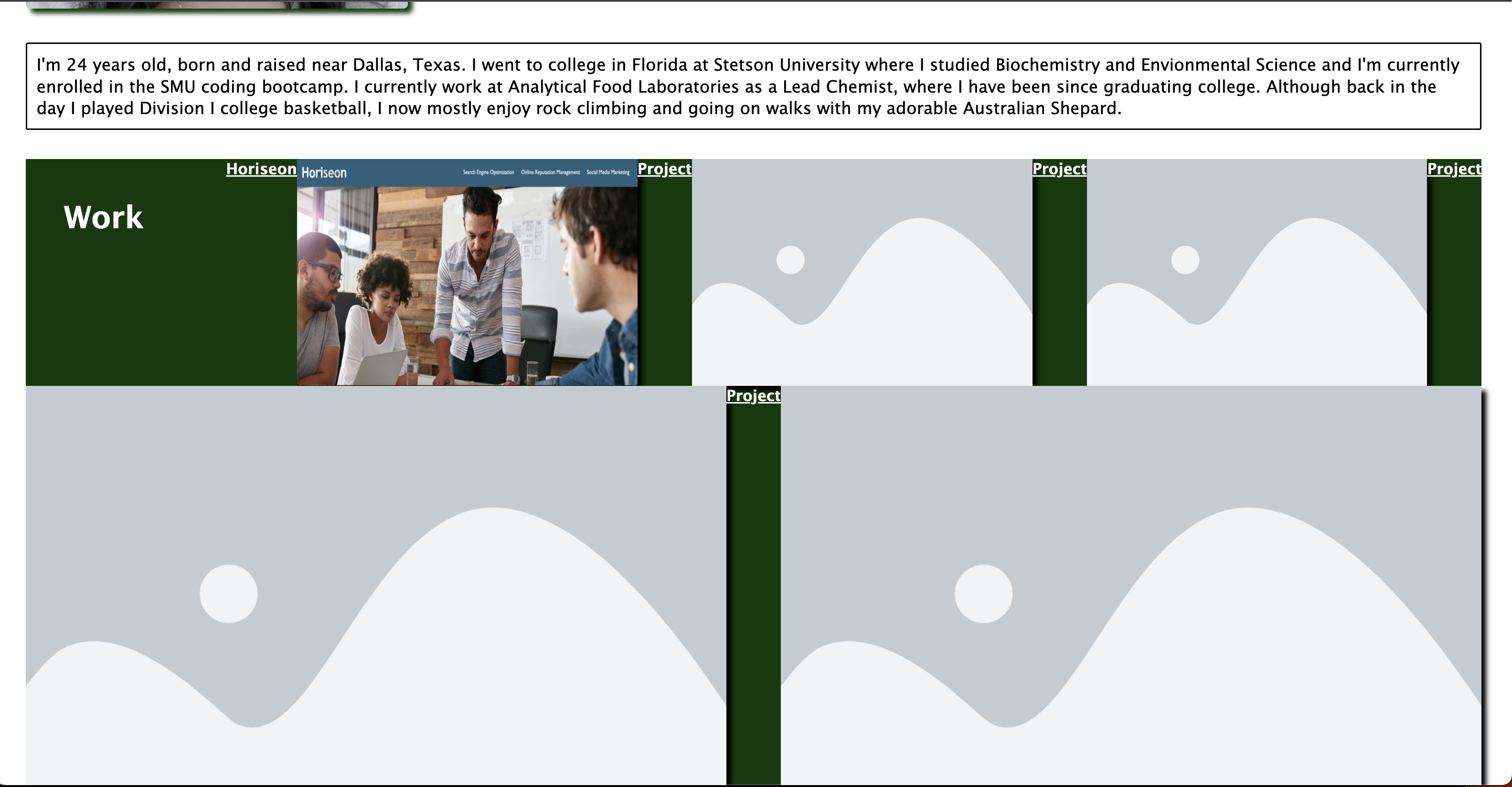 GitHub - MVincent15/HelloWorld_Portfolio: Includes information about Megan Vincent, as well as ...