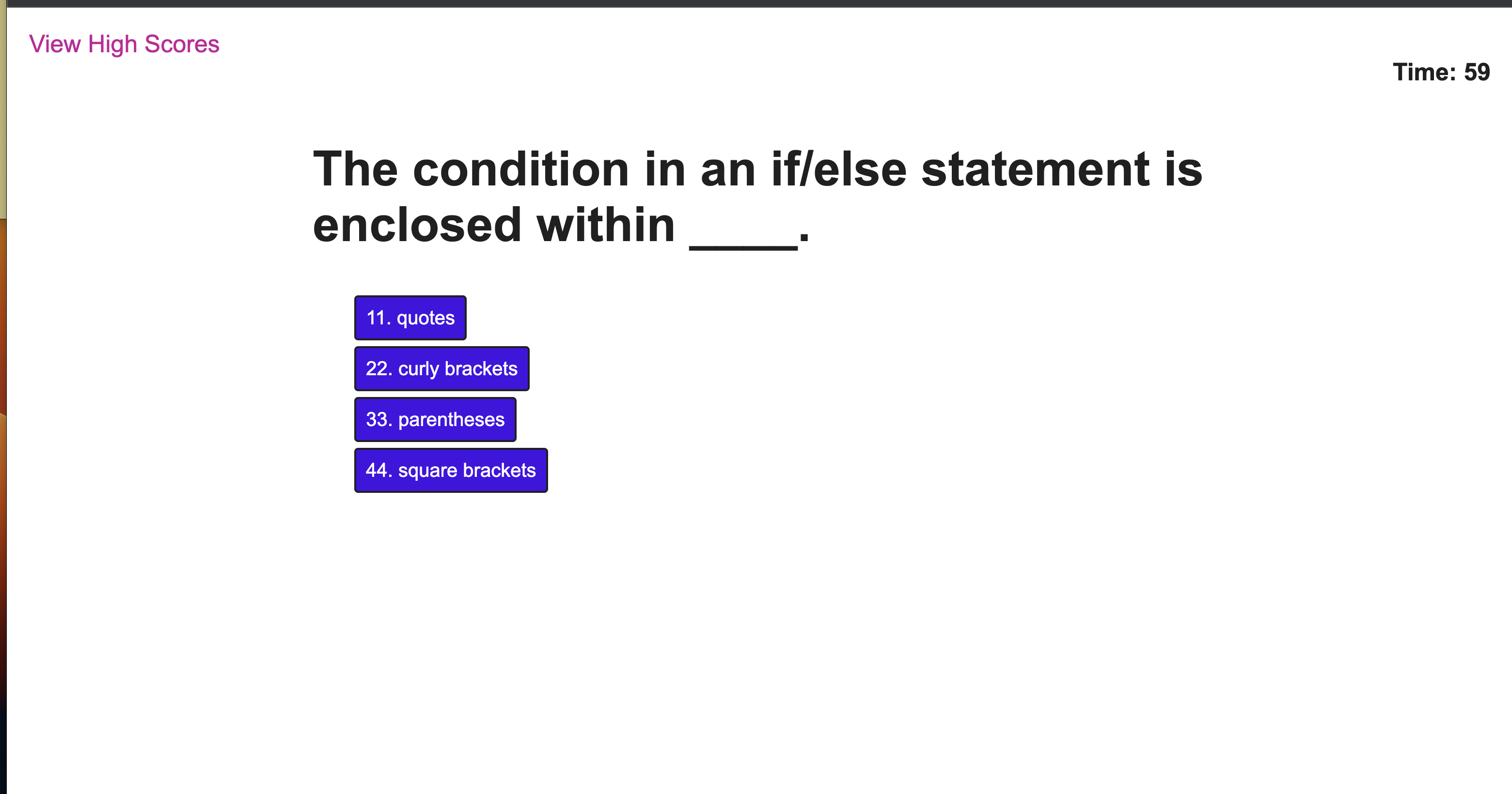 GitHub - MVincent15/CodingQuiz