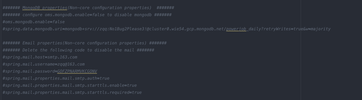 注释mongo配置后报错 · Issue #542 · PowerJob/PowerJob · GitHub