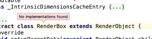Implement the "Implementations(s)" action · Issue #2258 · flutter/flutter-intellij · GitHub