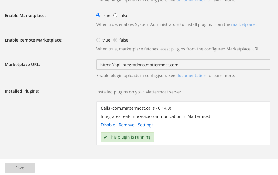 Update plugin from Marketplace · Issue #403 · mattermost/mattermost-plugin-calls · GitHub