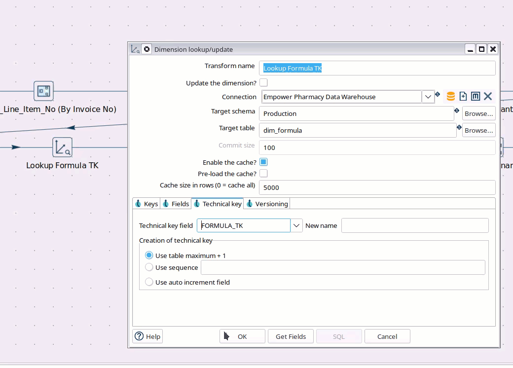 [Bug]: Dimension Update/Lookup - Dialog erases TK field each time transform is opened. · Issue ...